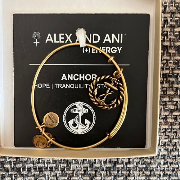 Alex and Ani | Jewelry | Alex And Ani Anchor Bracelet | Poshmark
